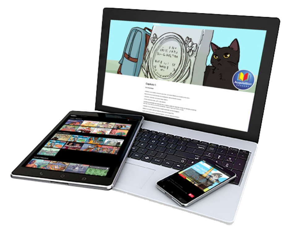 Digital Spanish, French, and German Readers | Flangoo