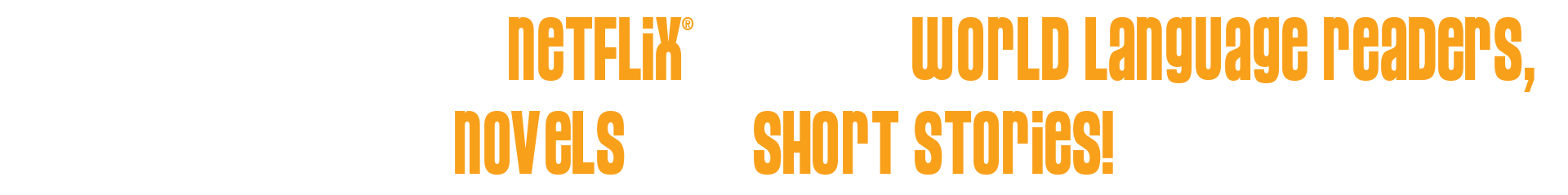 Digital Spanish, French, and German Readers | Flangoo